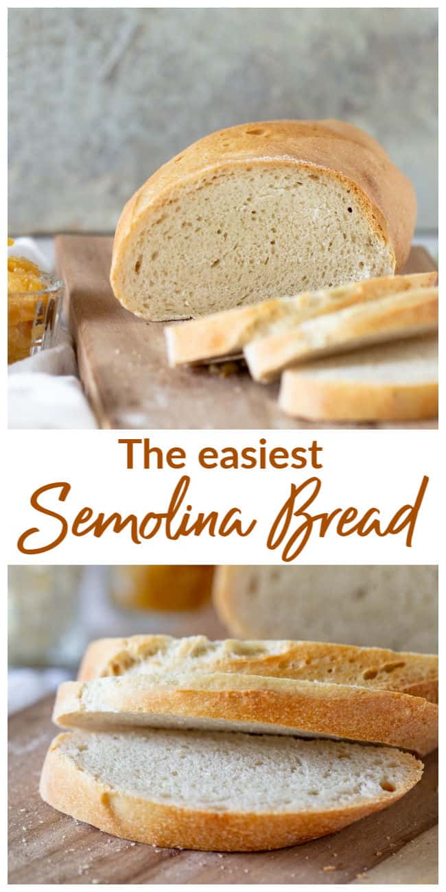 Semolina Bread Recipe (step-by-step) - Vintage Kitchen Notes