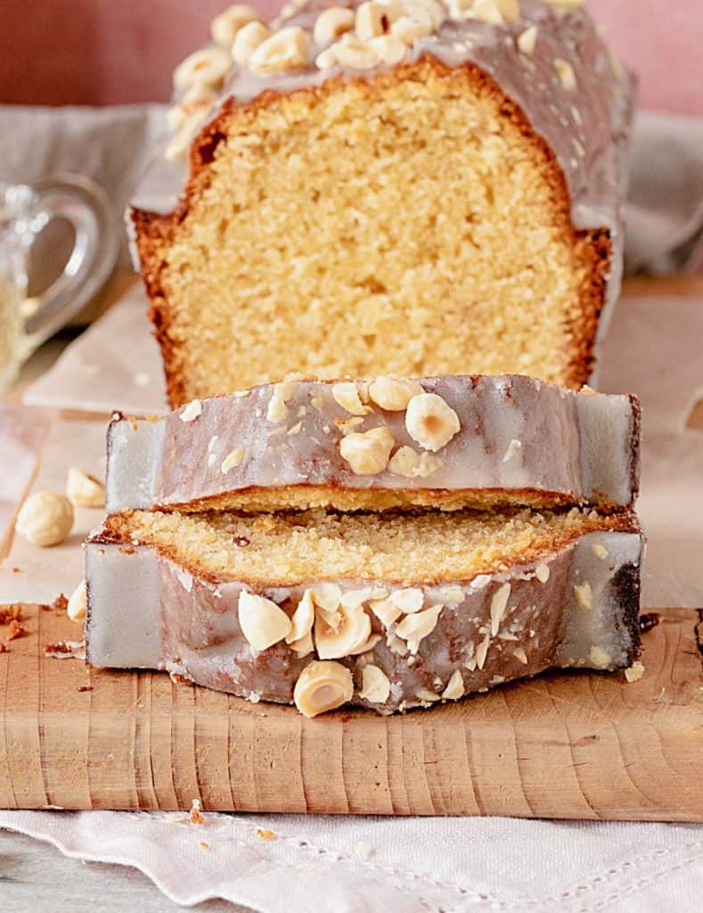 Hazelnut Pound Cake - Vintage Kitchen Notes