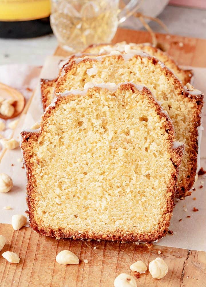 Hazelnut Pound Cake - Vintage Kitchen Notes