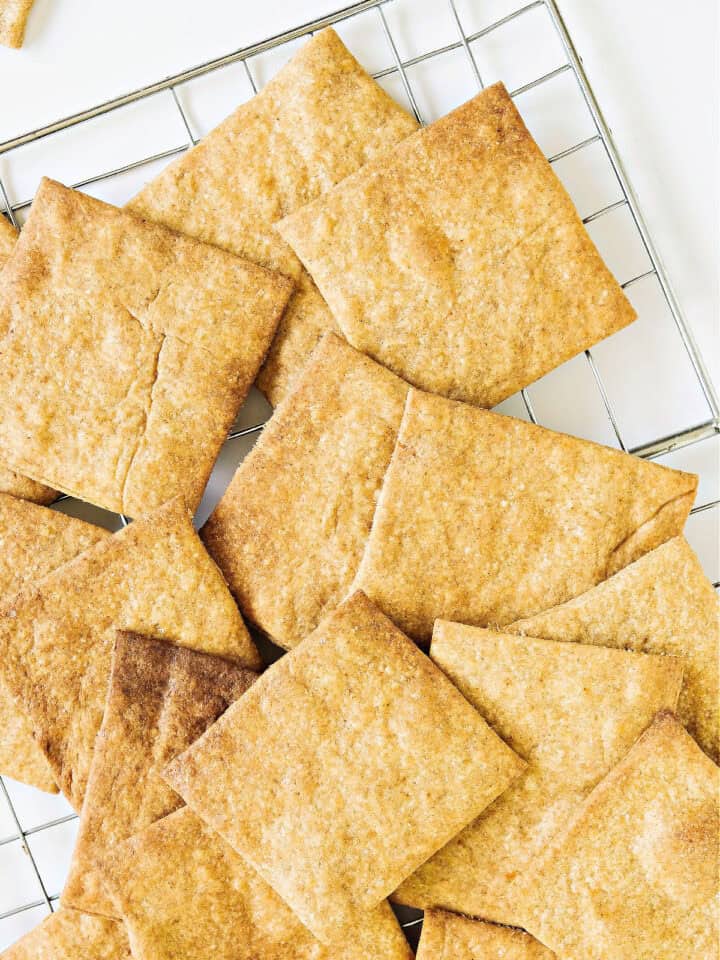 Homemade Whole Wheat Crackers - Vintage Kitchen Notes