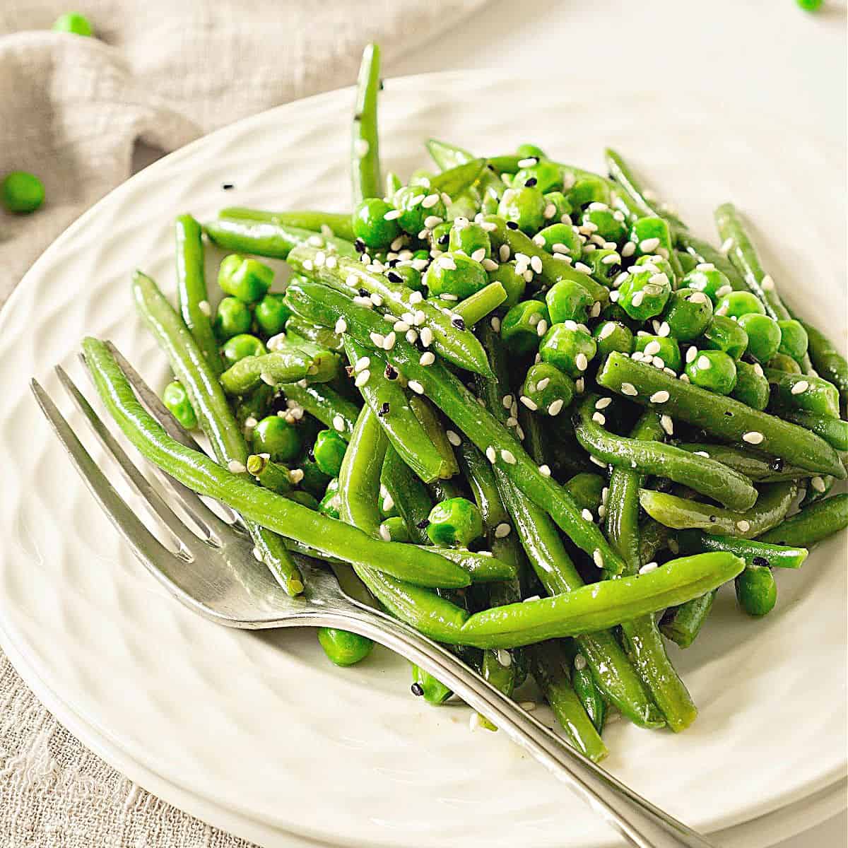 Vegetables Beans And Peas Broccoli, Beans And Peas With Sweet Soy