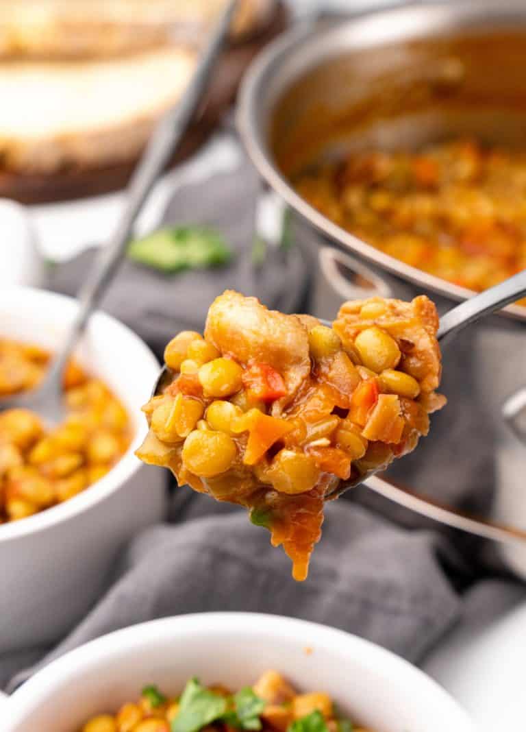 Lentil Stew (hearty and easy recipe) - Vintage Kitchen Notes