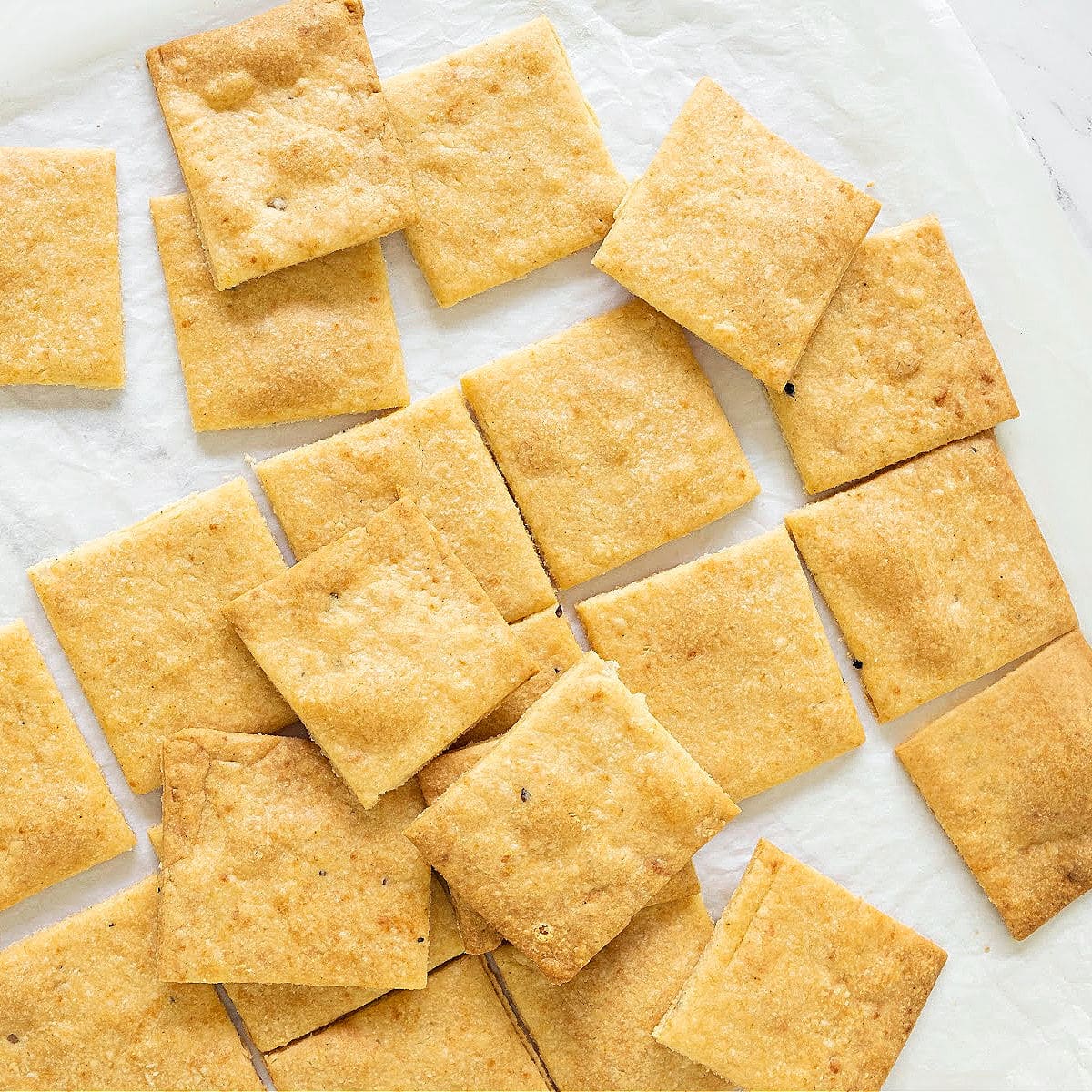 Homemade Cheese Crackers - Vintage Kitchen Notes