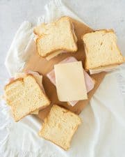 Ham and Cheese French Toast Sandwich - Vintage Kitchen Notes