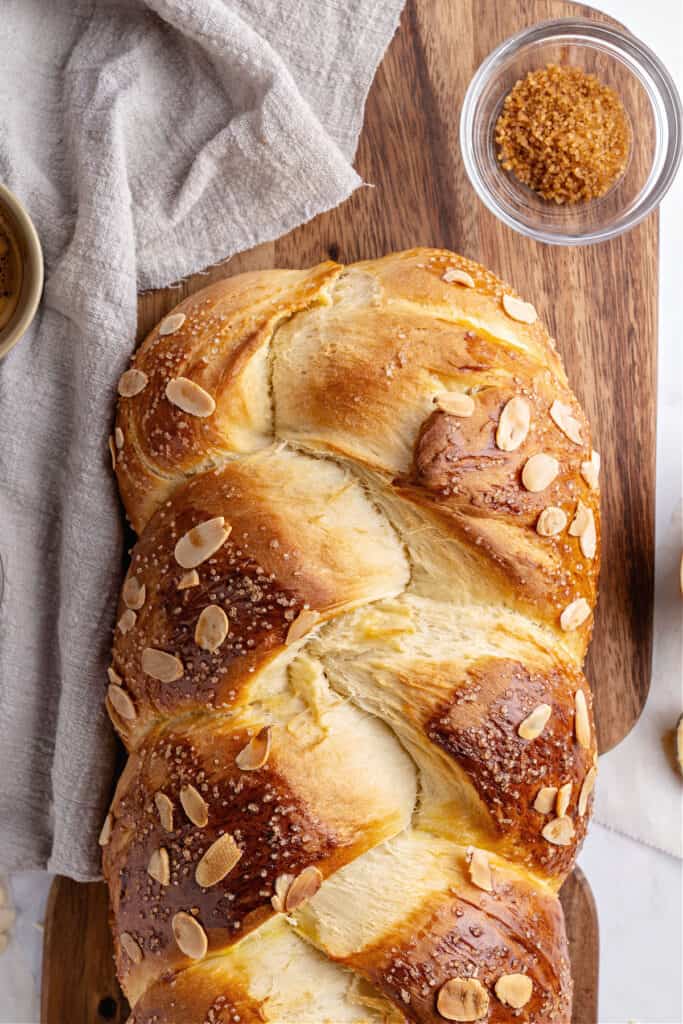 Pulla Bread (Finnish cardamom bread) - Vintage Kitchen Notes
