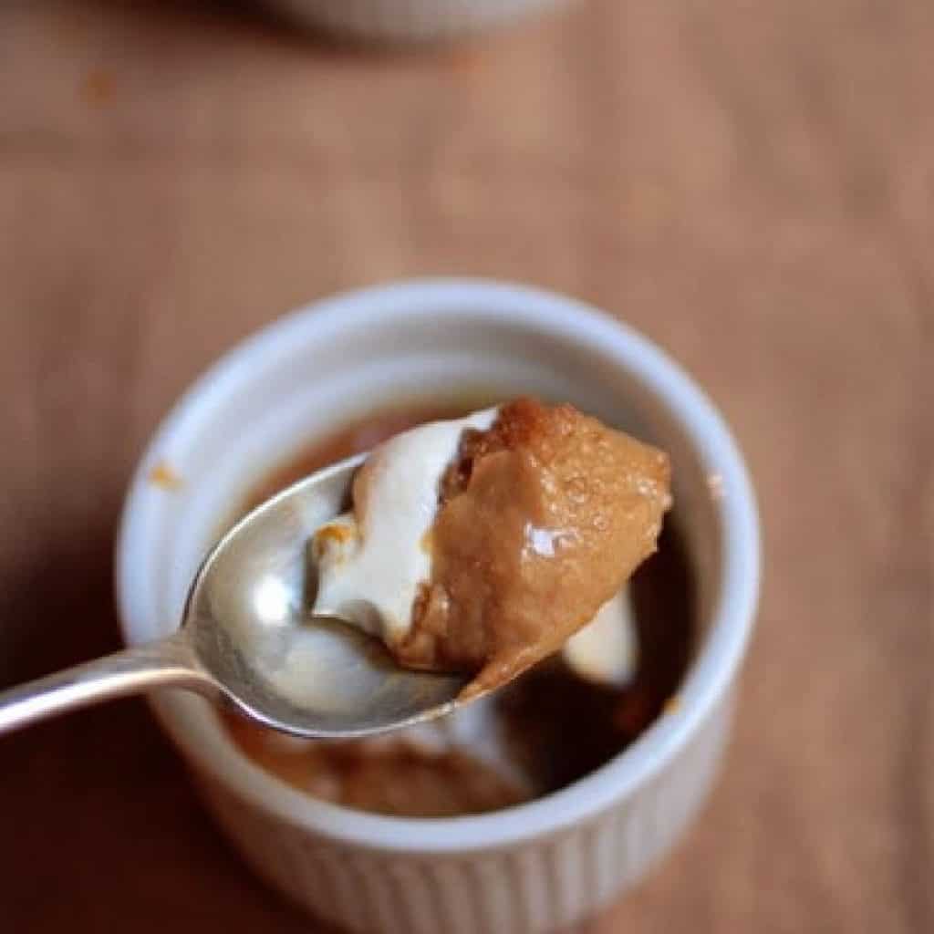 Salted White Chocolate Custards - Vintage Kitchen Notes