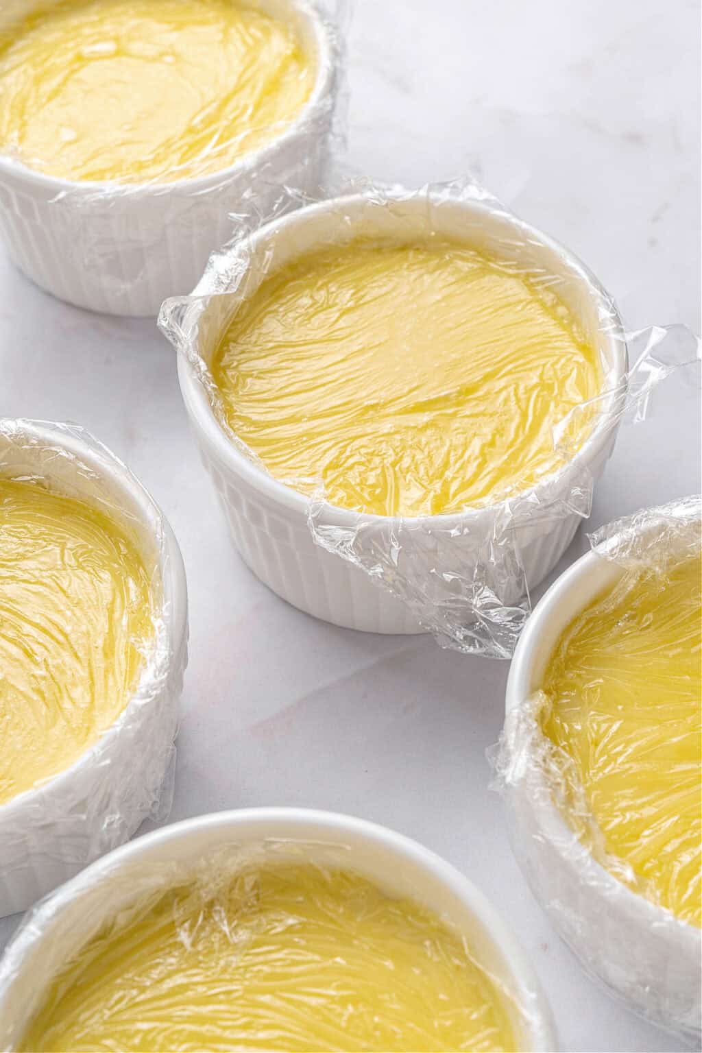 White Chocolate Custards (old-fashioned recipe) - Vintage Kitchen Notes