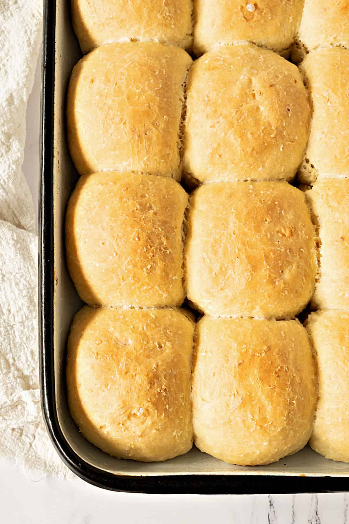 Soft Coconut Buns (bread rolls) - Vintage Kitchen Notes