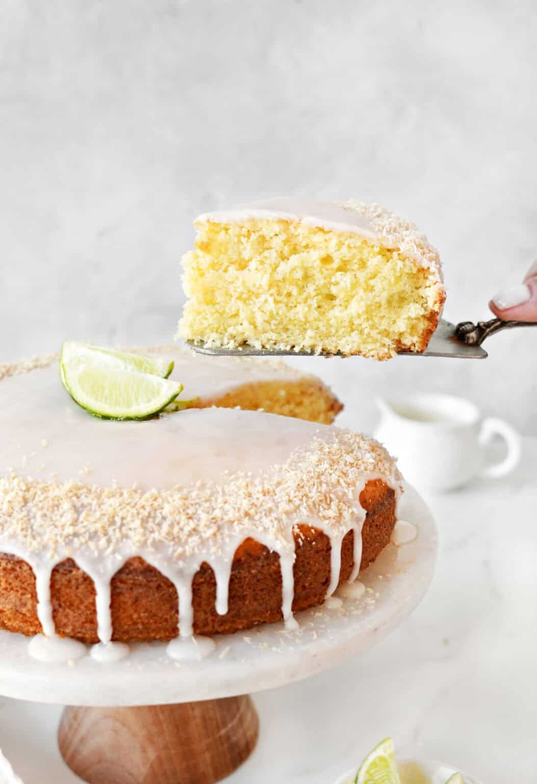 Coconut Lime Cake - Vintage Kitchen Notes