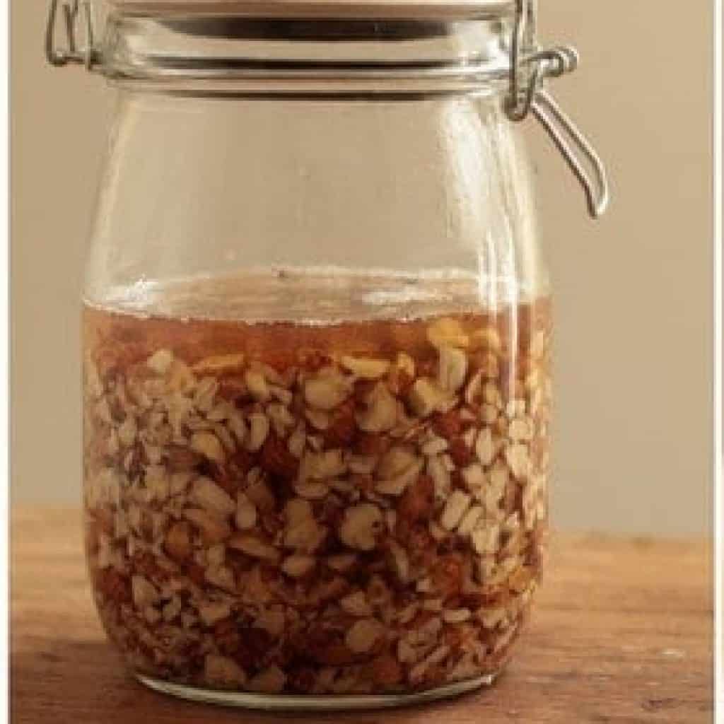 Homemade Hazelnut Liqueur - Vintage Kitchen Notes