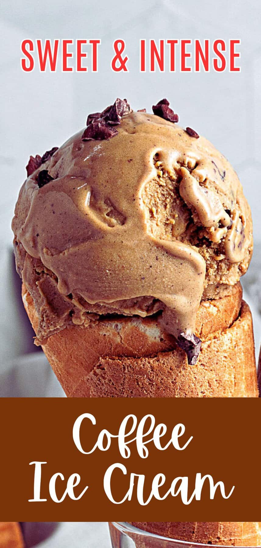 Coffee Ice Cream (old-fashioned) - Vintage Kitchen Notes