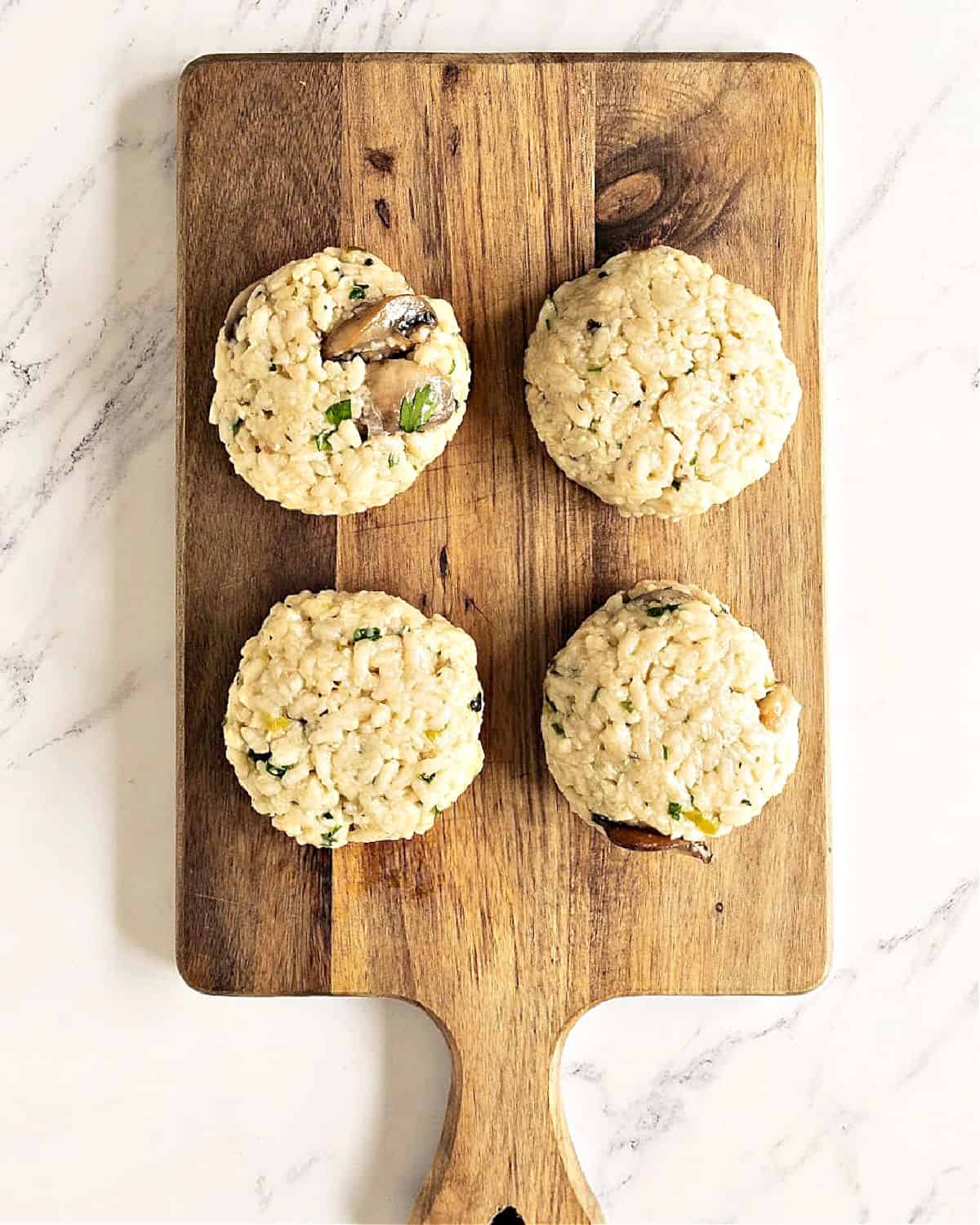 Quick Risotto Cakes (any flavor) - Vintage Kitchen Notes