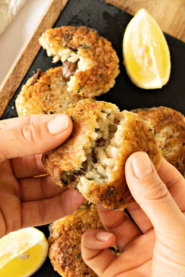 Quick Risotto Cakes (any flavor) - Vintage Kitchen Notes