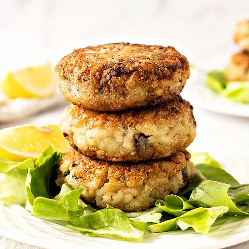 Quick Risotto Cakes (any flavor) - Vintage Kitchen Notes