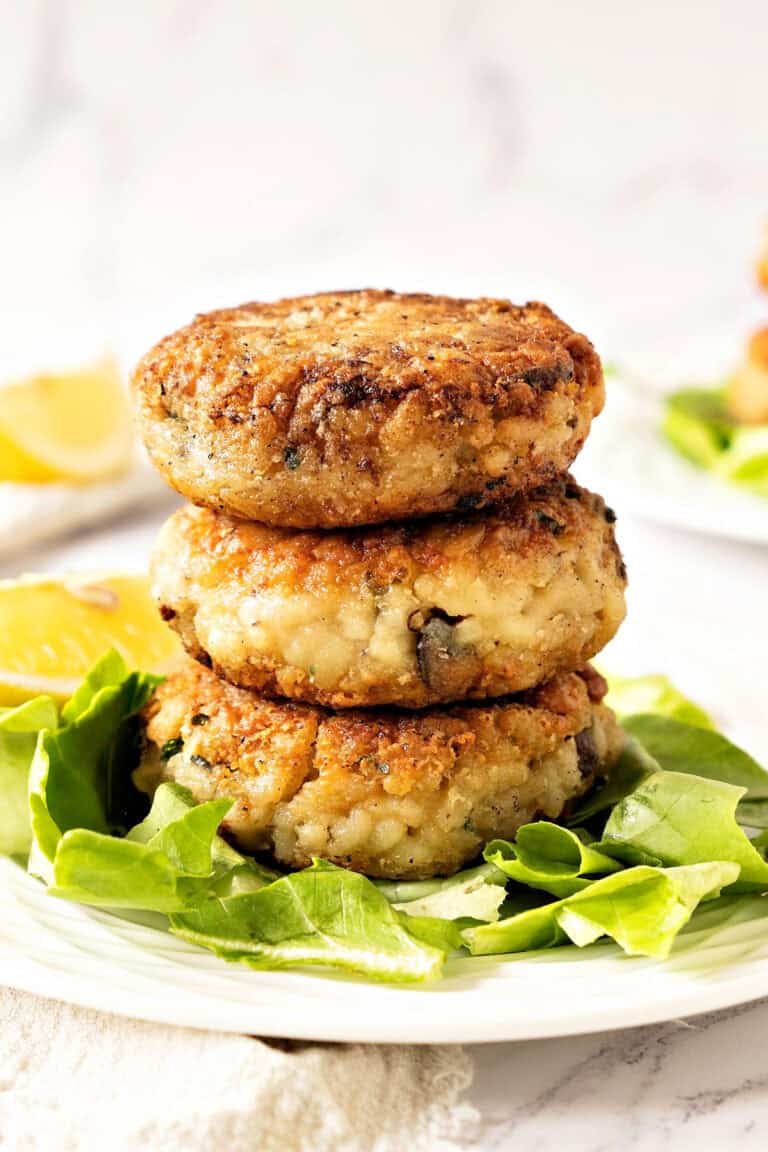 Quick Risotto Cakes (any flavor) - Vintage Kitchen Notes