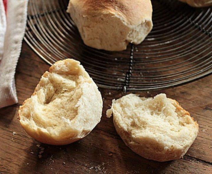 Easy Beer Bread Rolls - Vintage Kitchen Notes
