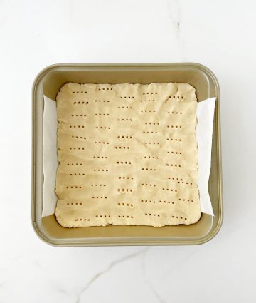 Shortbread Crust (for bars & squares) - Vintage Kitchen Notes