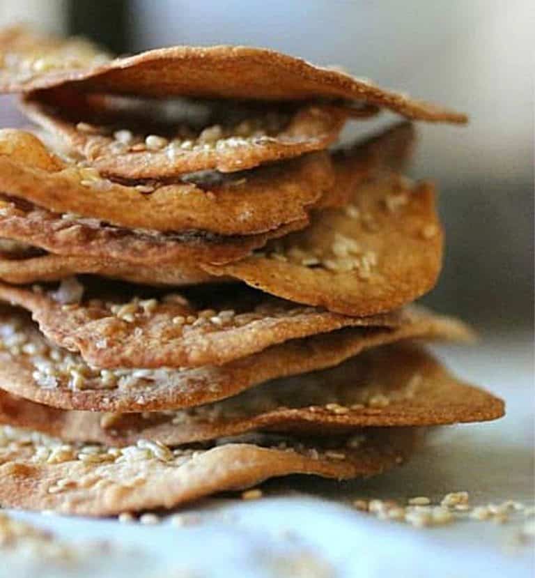 Ottolenghi's Olive Oil Crackers - Vintage Kitchen Notes
