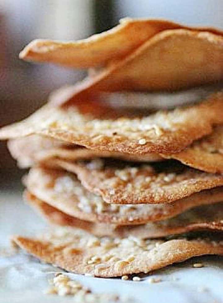 Homemade Olive Oil Crackers - Vintage Kitchen Notes