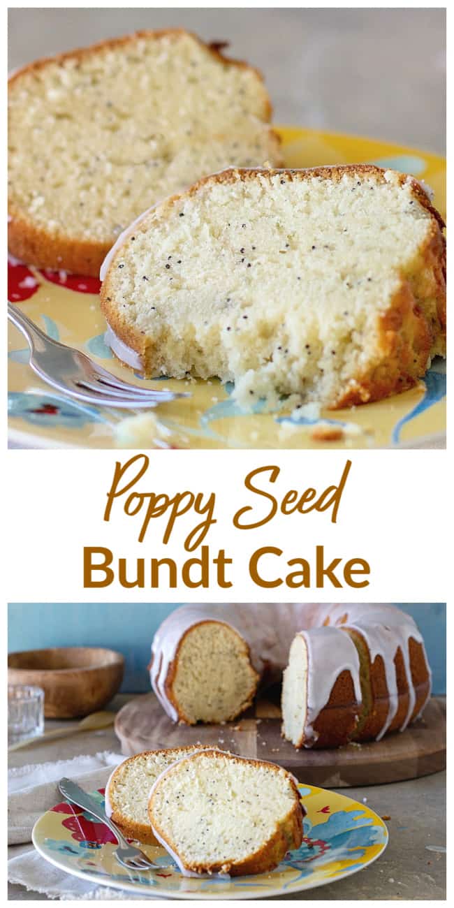 Poppy Seed Bundt Cake - Vintage Kitchen Notes
