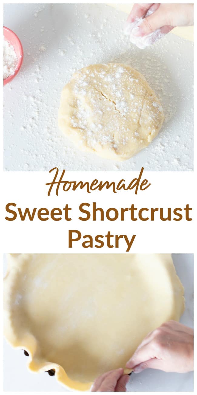 Pâte Sucrée Recipe (Sweet Pie Crust) - Vintage Kitchen Notes