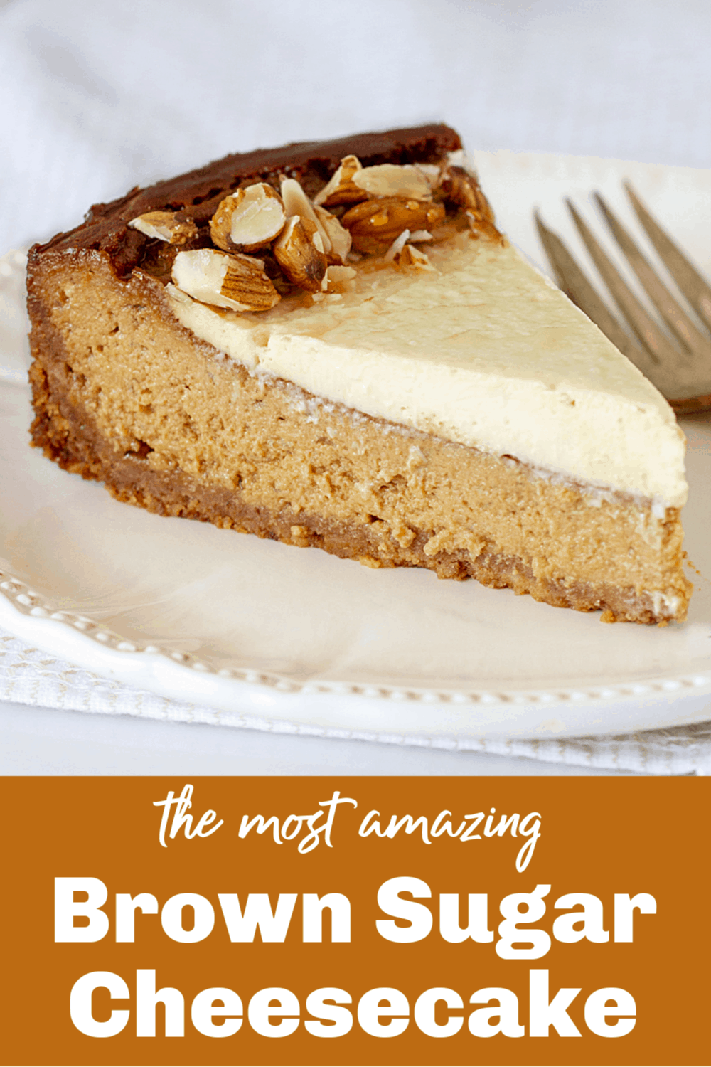 Brown Sugar Cheesecake - Vintage Kitchen Notes