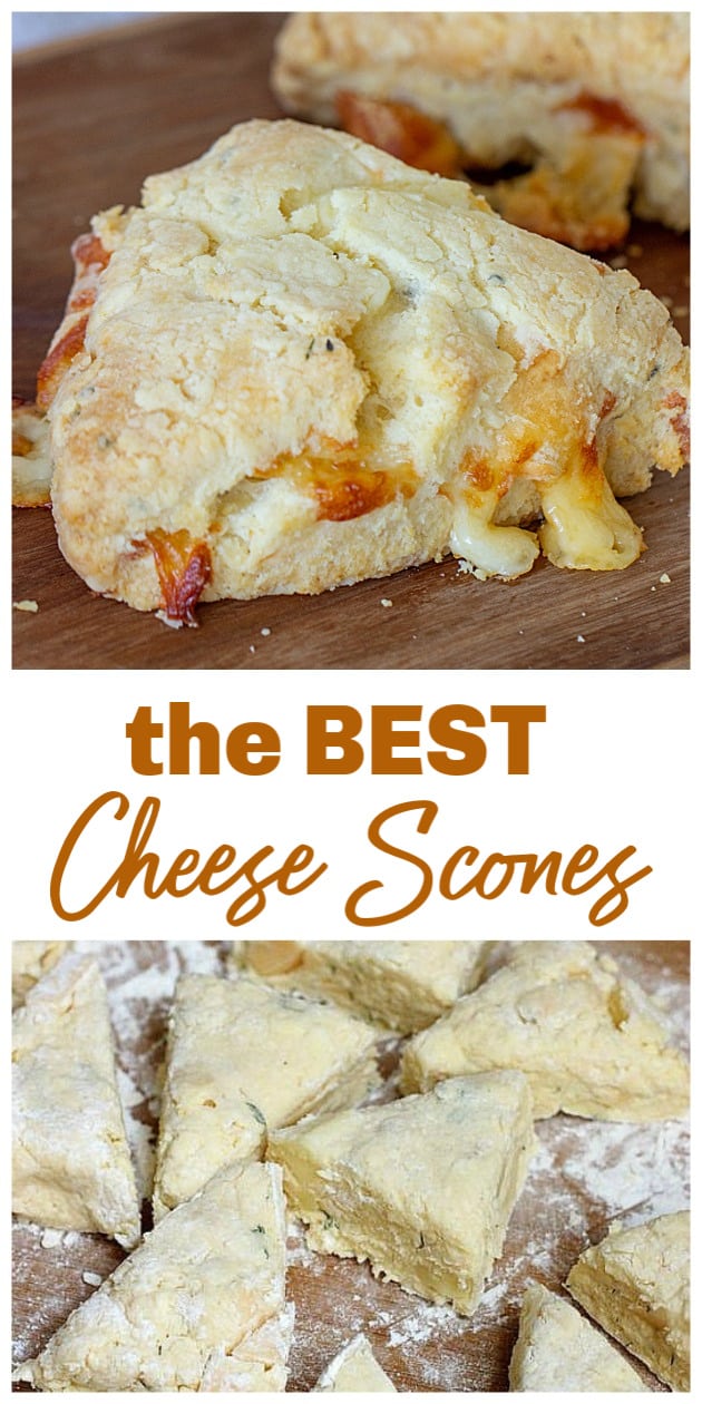 The BEST Cheese Scones - Vintage Kitchen Notes