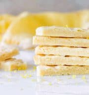Lemon Shortbread (easy recipe) - Vintage Kitchen Notes