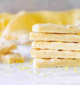 Lemon Shortbread (easy recipe) - Vintage Kitchen Notes