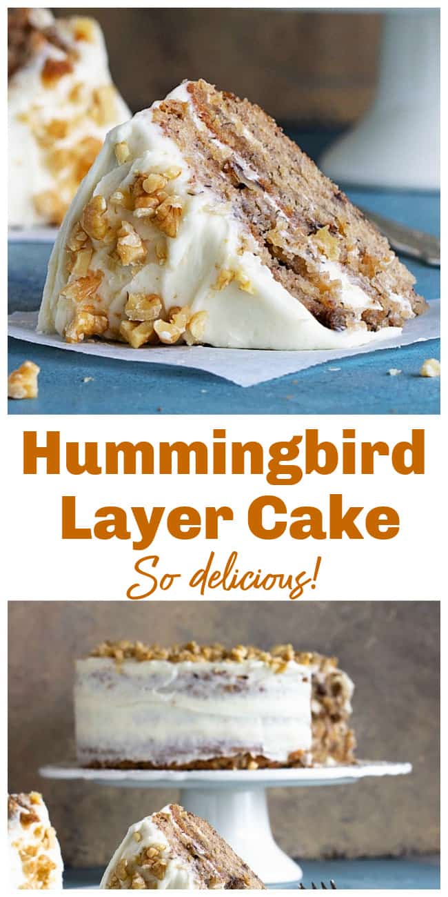 Hummingbird Cake Recipe (with cream cheese frosting) - Vintage Kitchen ...