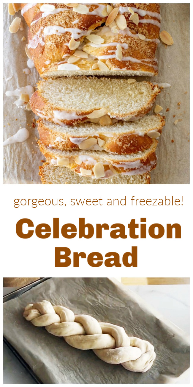 Easter Bread (glazed almond braid) - Vintage Kitchen Notes