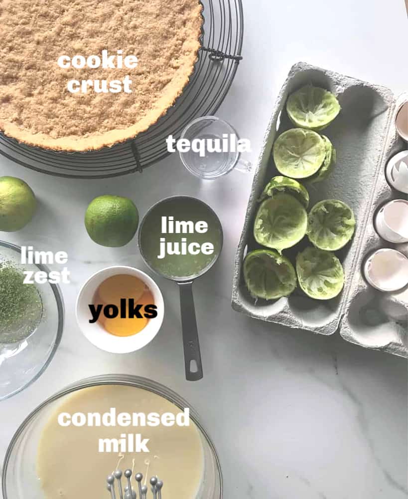 Margarita Lime Pie (with tequila!) | Vintage Kitchen