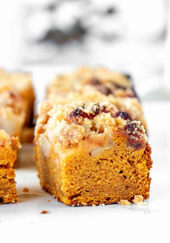 Pumpkin Apple Cake (with crumb topping) - Vintage Kitchen Notes