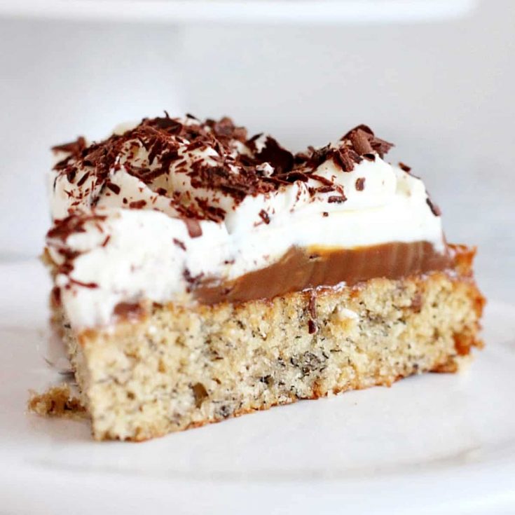 Banoffee Cake (easy and scrumptious!) - Vintage Kitchen Notes