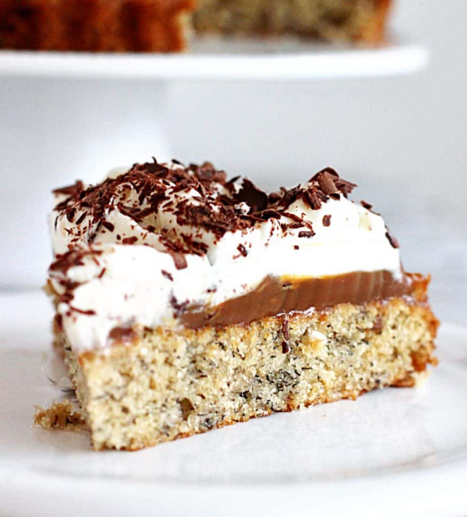 Banoffee Cake (easy and scrumptious!) - Vintage Kitchen Notes