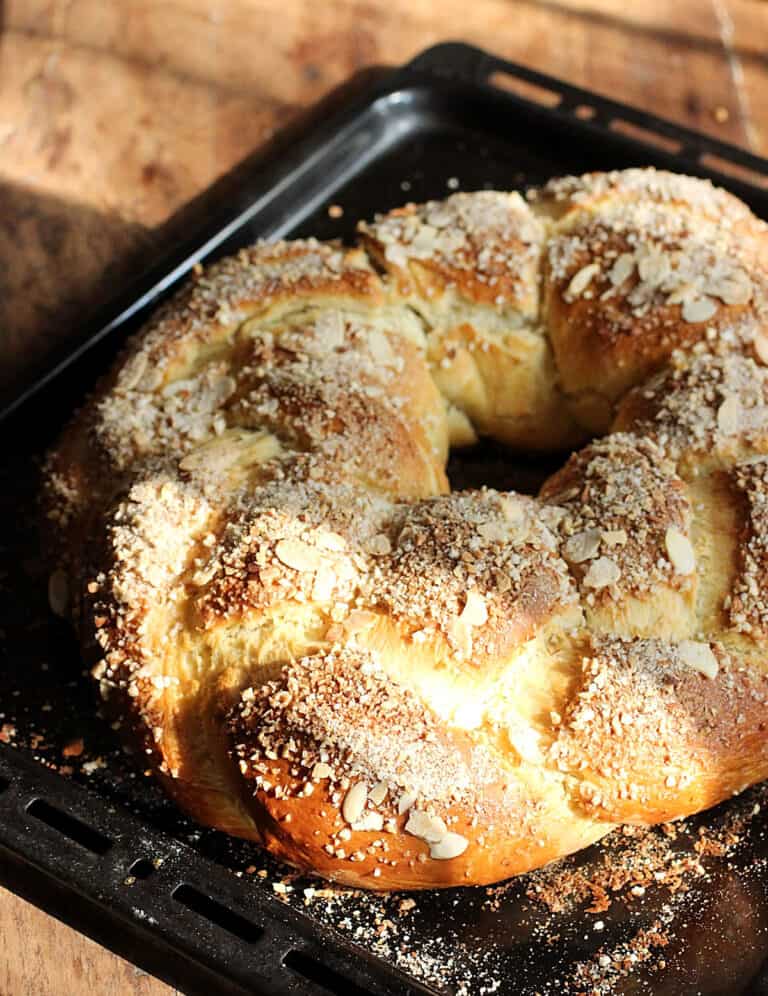 Holiday Almond Bread - Vintage Kitchen Notes