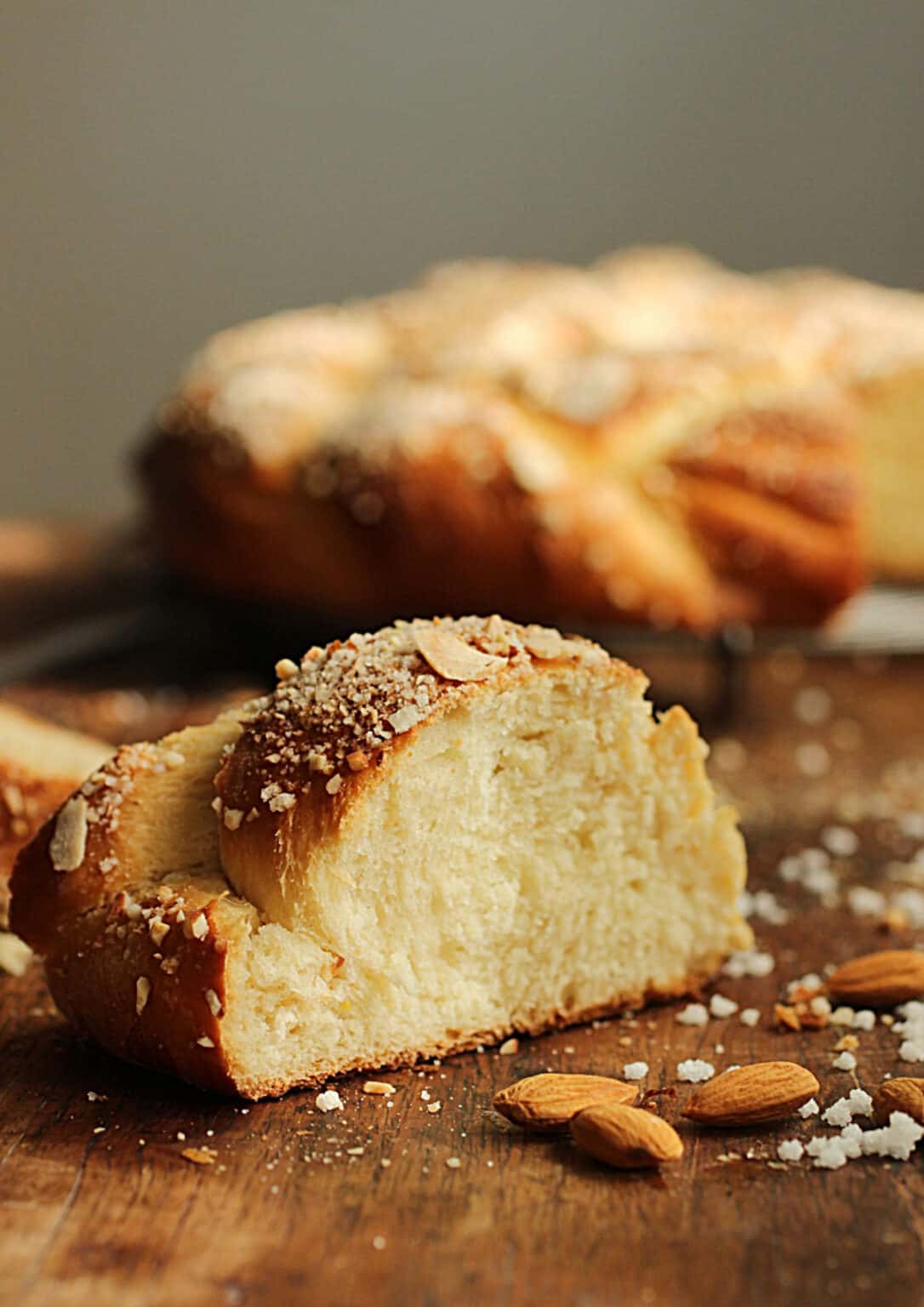 Holiday Almond Bread - Vintage Kitchen Notes