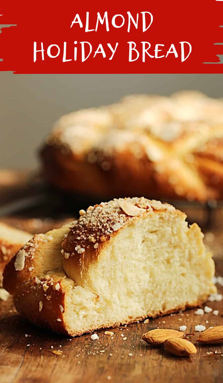Holiday Almond Bread - Vintage Kitchen Notes