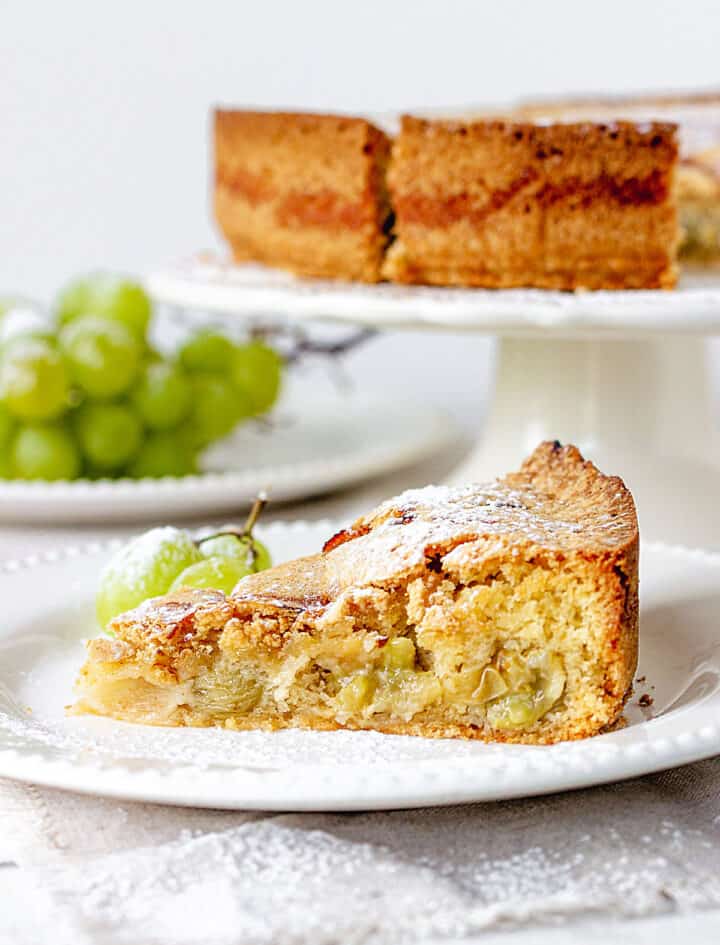 Roasted Grape Cake with Oil - Vintage Kitchen Notes
