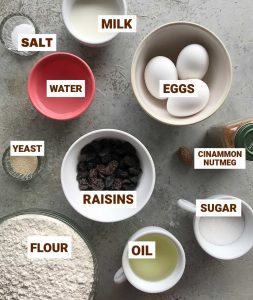 Simple Hot Cross Buns - Vintage Kitchen Notes