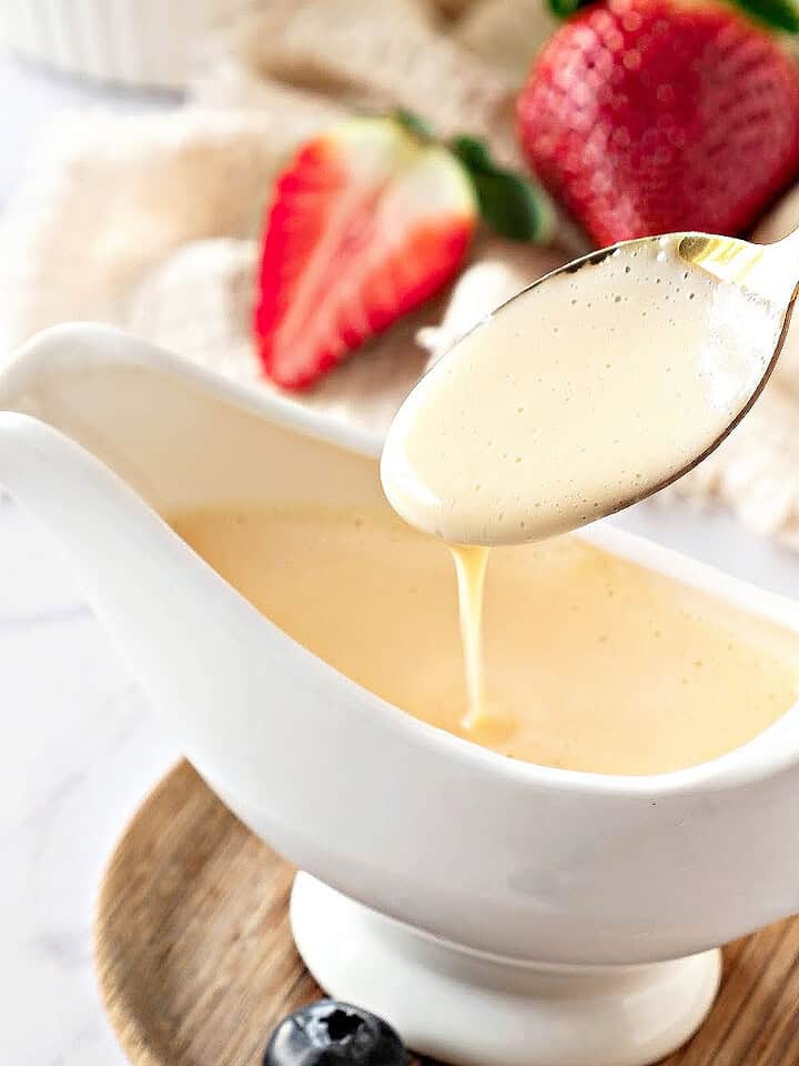 White Chocolate Custards (old-fashioned recipe) - Vintage Kitchen Notes