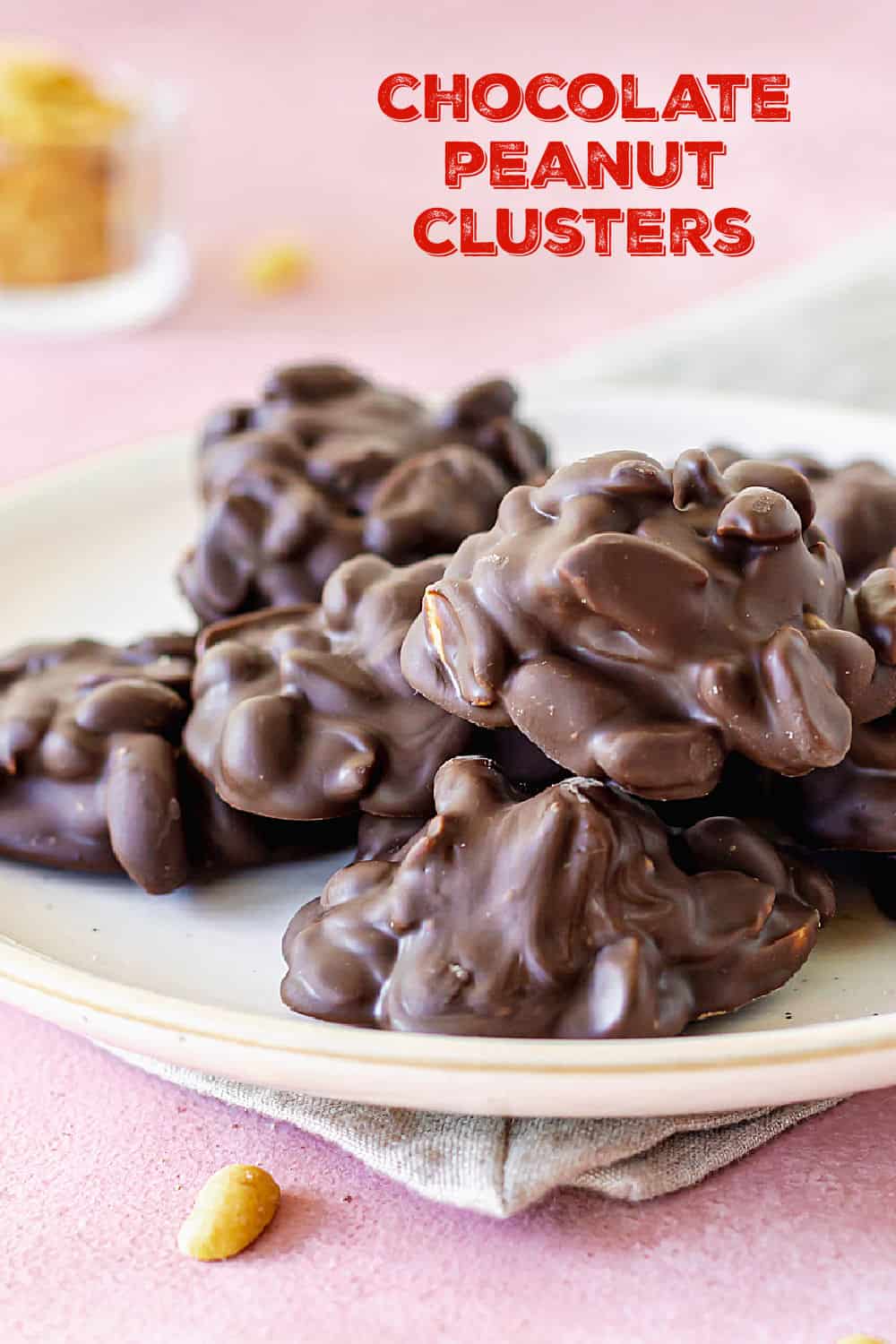 Chocolate Peanut Clusters - Vintage Kitchen Notes