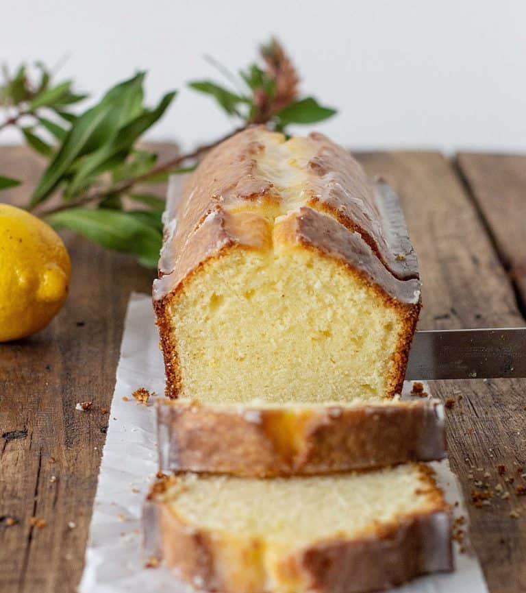 Lemon Sour Cream Pound Cake - Vintage Kitchen Notes