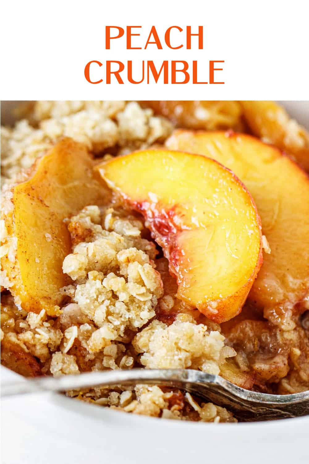 Peach Crumble - Vintage Kitchen Notes