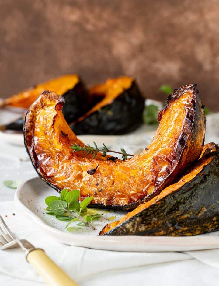 Easy Roasted Pumpkin (how to recipe) - Vintage Kitchen Notes