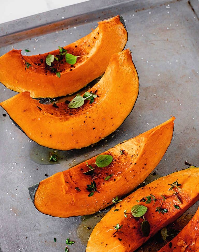 Easy Roasted Pumpkin (how to recipe) - Vintage Kitchen Notes