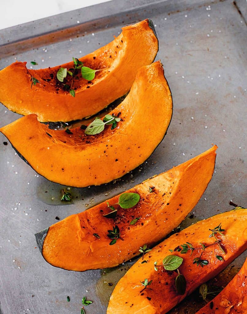 Easy Roasted Pumpkin (how to recipe) - Vintage Kitchen Notes
