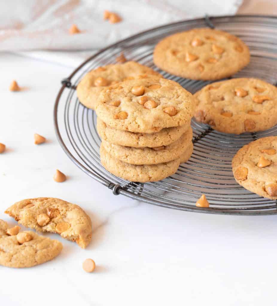 Butterscotch Chip Cookies - Vintage Kitchen Notes