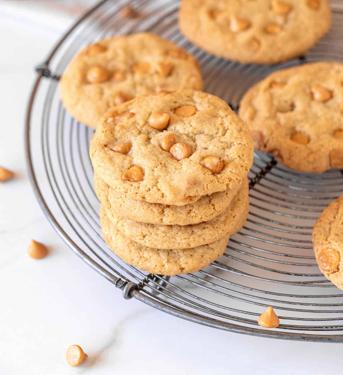 Butterscotch Chip Cookies - Vintage Kitchen Notes