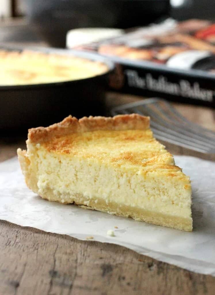 The Best Ricotta Pie (Italian recipe) - Vintage Kitchen Notes